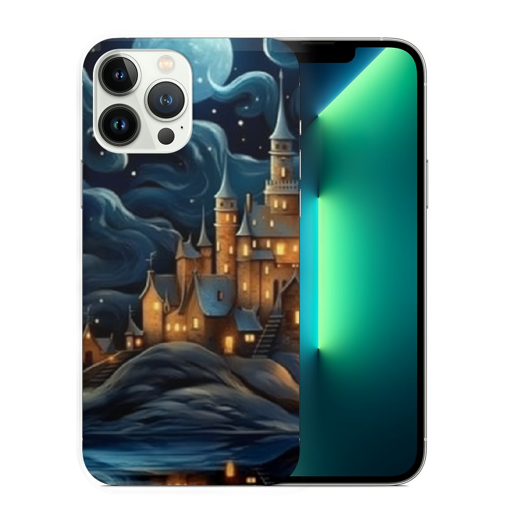 iPhone 15 Clouds and Scene Design Case - Walmart.com