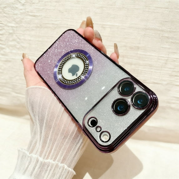 for iPhone 15 Glitter Magnetic Case Compatible with Mag-Safe, Full ...