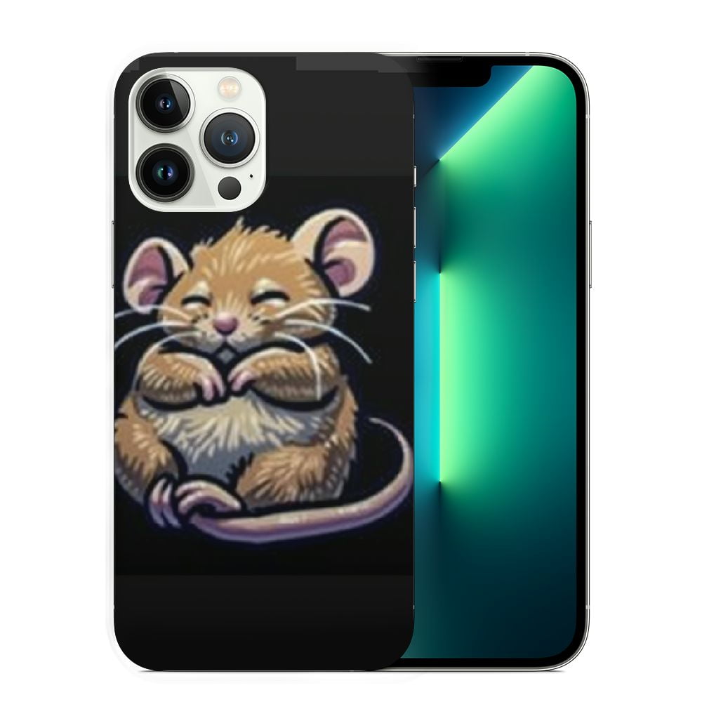 iPhone 15 Kawaii Sleepy Rat Case - Walmart.com