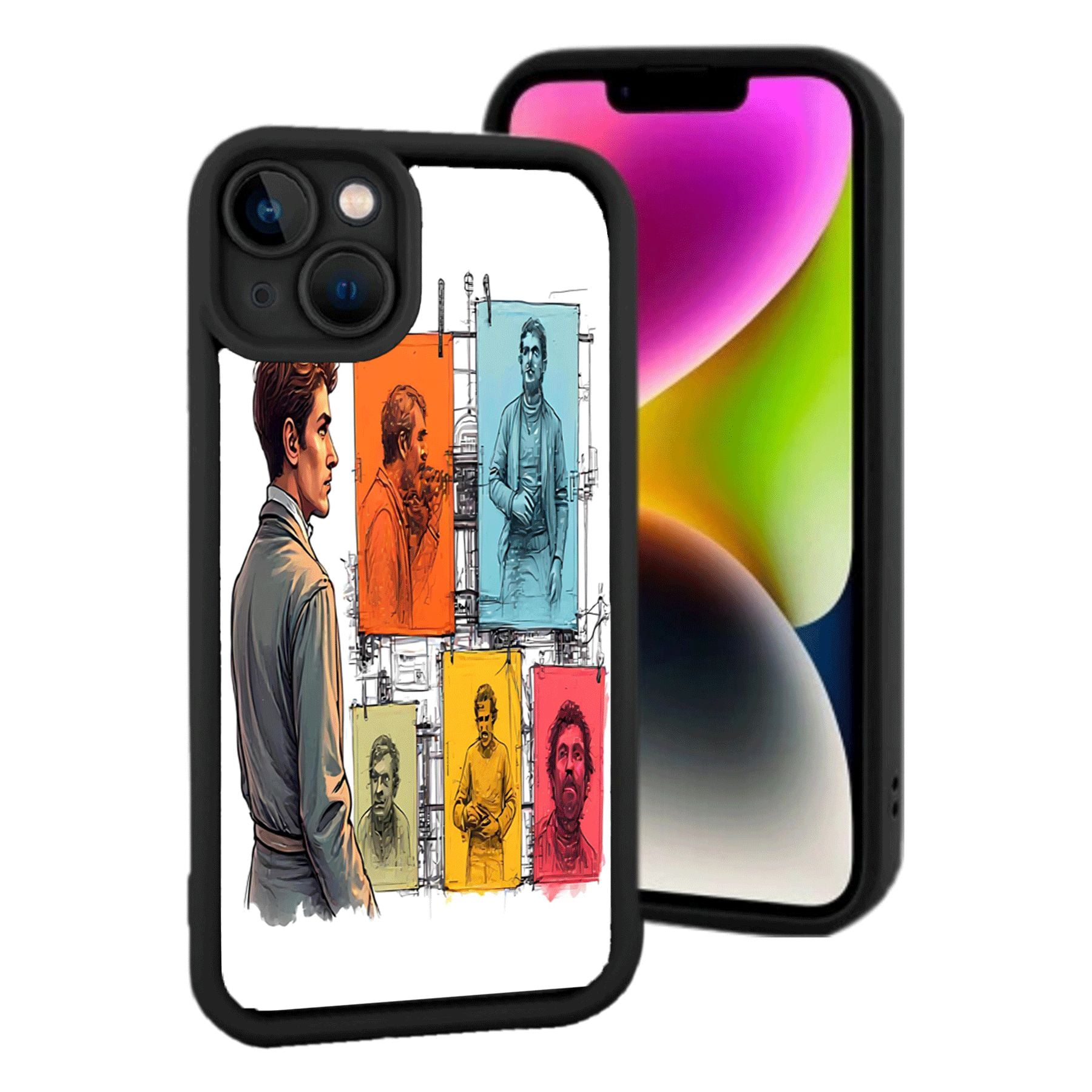 iPhone 15 Lightweight Case - Yellowing Resistant with Vibrant Comic ...