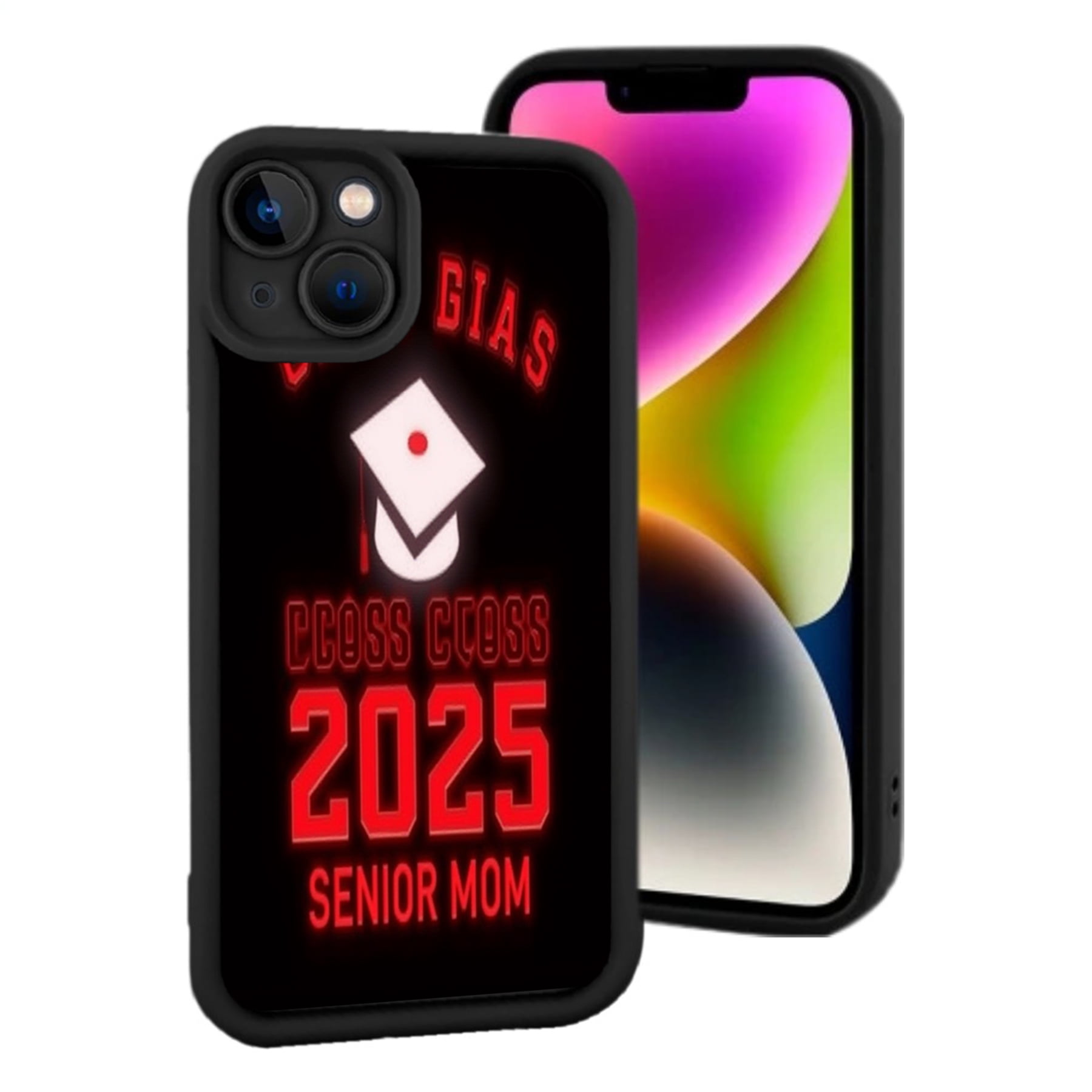 iPhone 15 Lightweight Phone Case - Graduation Cap Design with ' 2025 ...