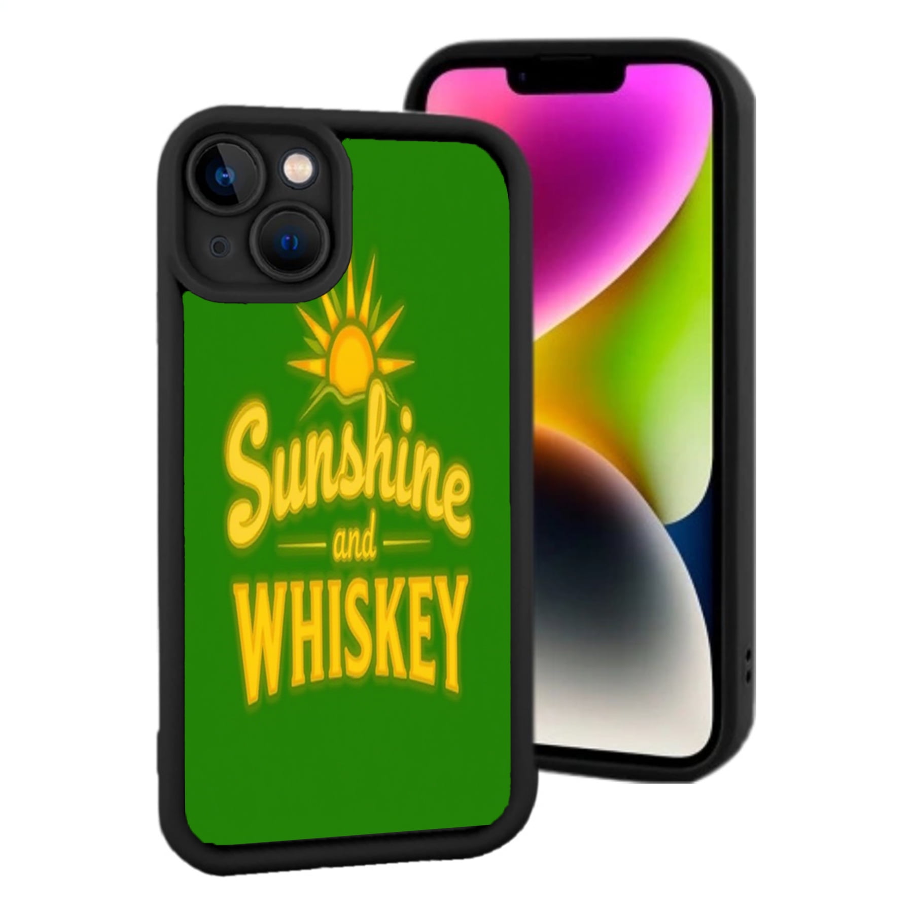 iPhone 15 Lightweight Phone Case - Yellow Sun Design with ' Sunshine ...