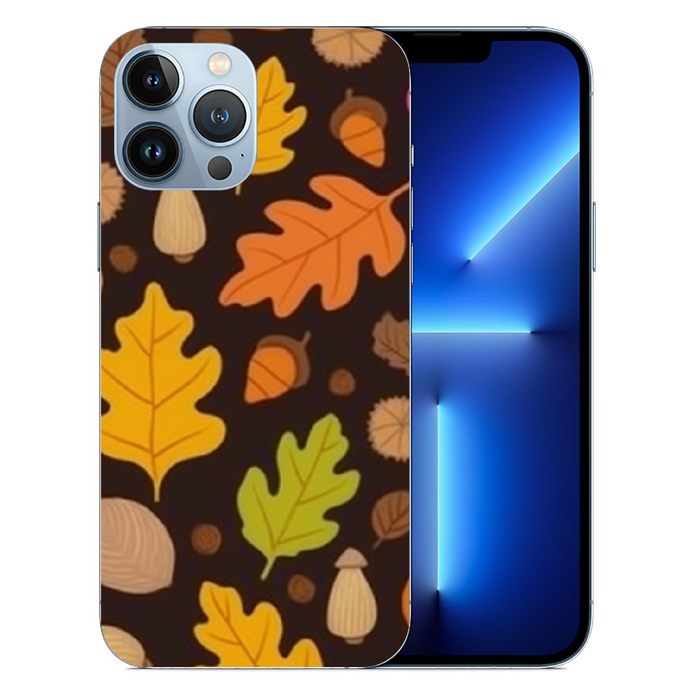 iPhone 15 Plus Beautiful Falling Leaves Acorn Case - Walmart.com