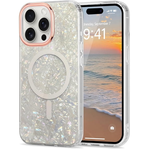 for iPhone 15 Pro 6.1 Inch Cute Girly Women Case, Compatible with ...
