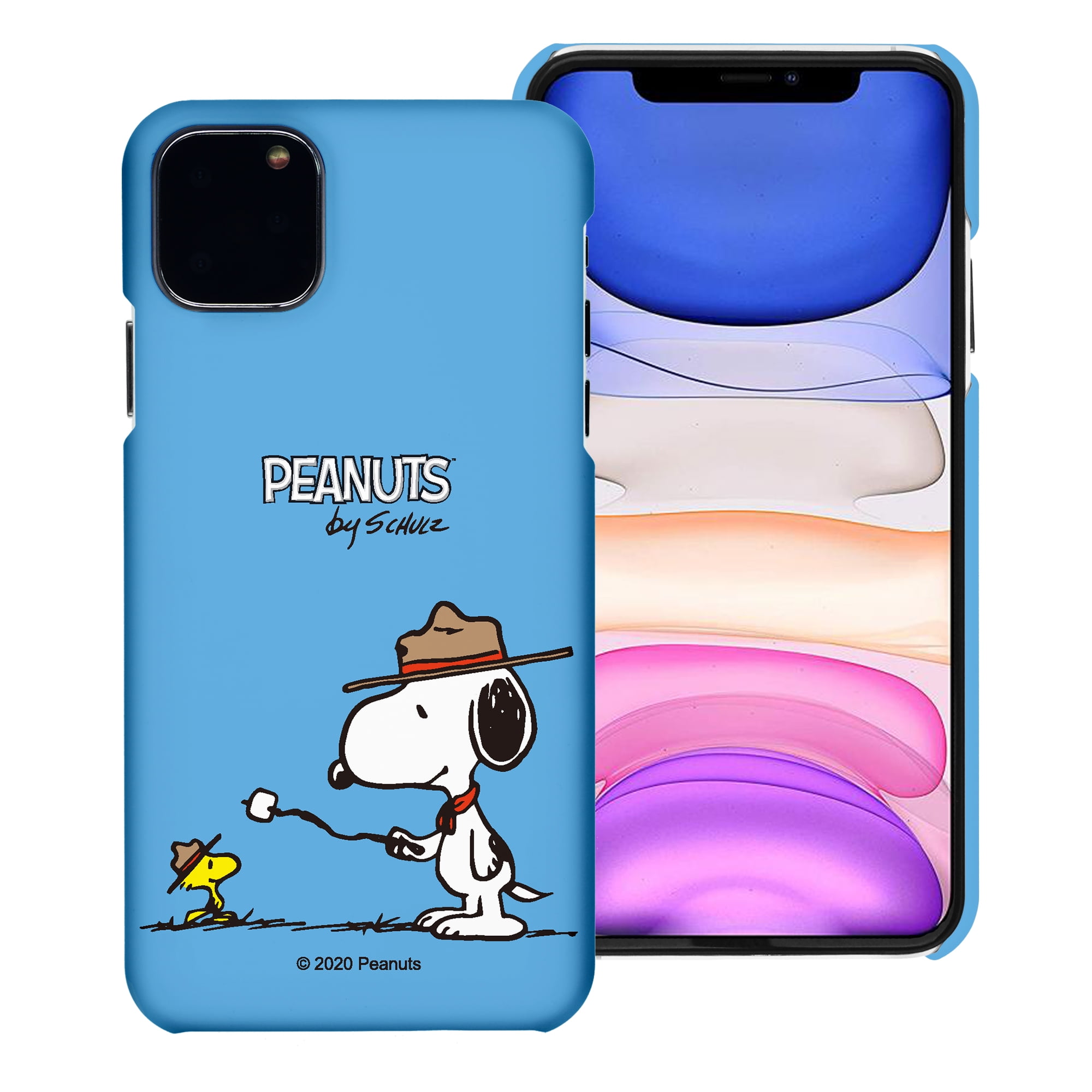 iPhone 15 Pro Case (6.1inch) [Slim Fit] PEANUTS Thin Hard Matte Surface ...