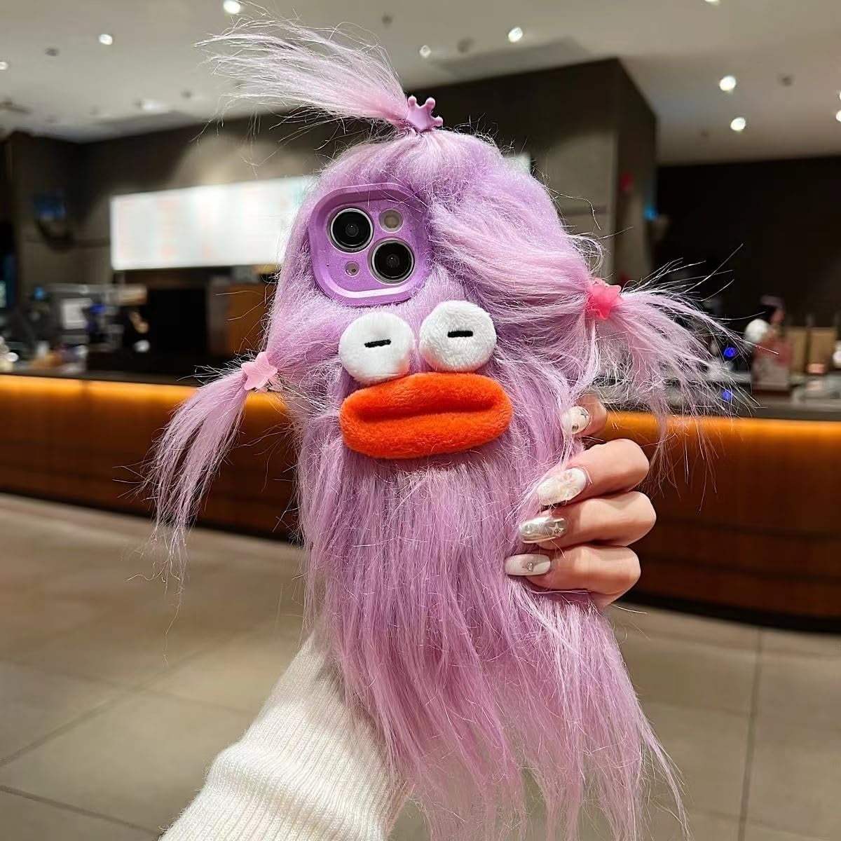 for iPhone 15 Pro Case,Funny and Silly Weird Furry Phone Cases [DIY ...