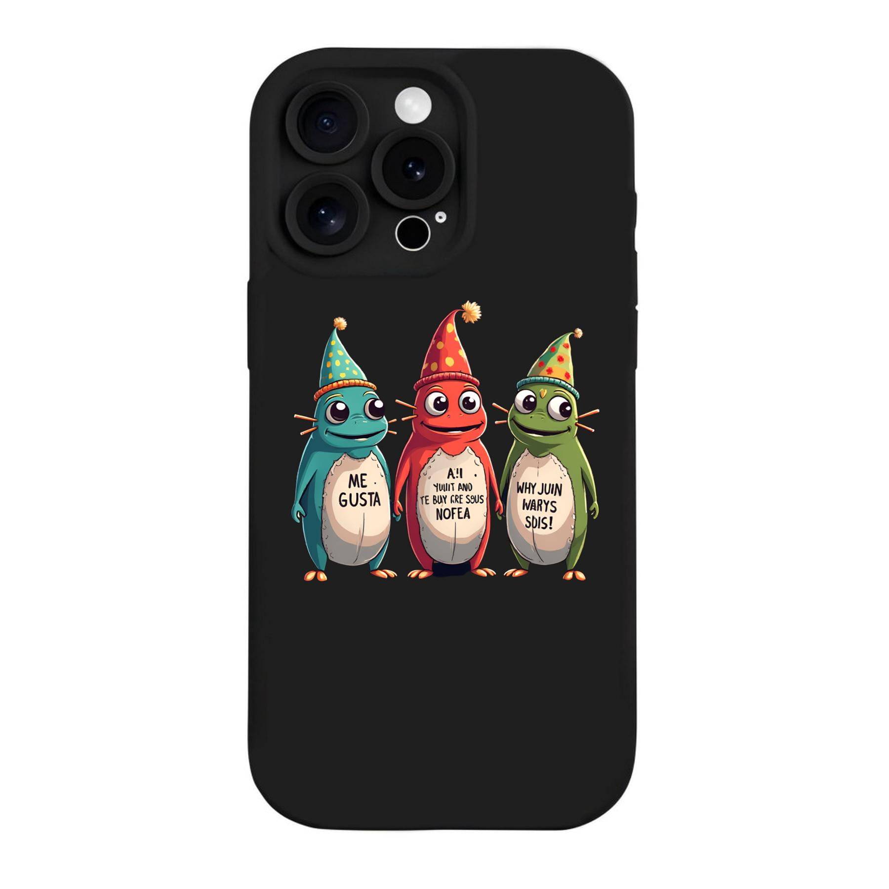 iPhone 15 Pro Case - Lightweight Yellowing Resistant with Fun Cartoon ...
