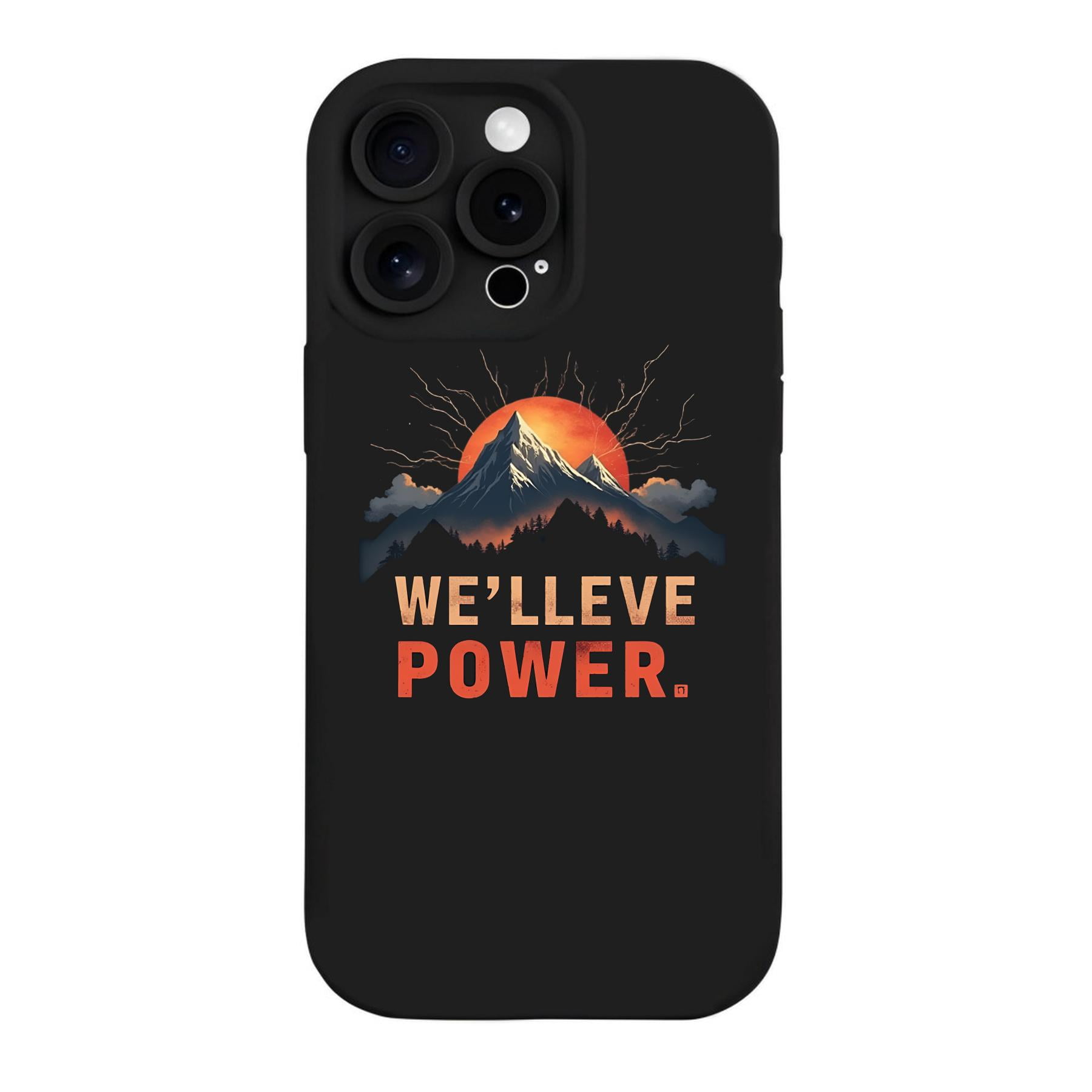 iPhone 15 Pro Case - Lightweight Yellowing Resistant with Mountain ...