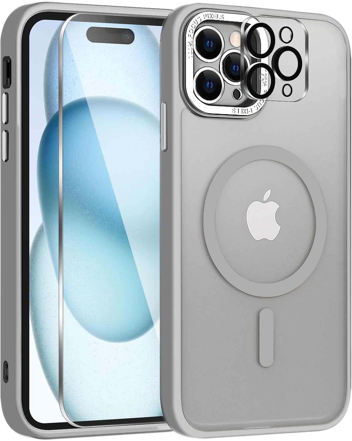 for iPhone 15 Pro Case, Magnetic iPhone 15 Pro Phone Case [Compatible ...