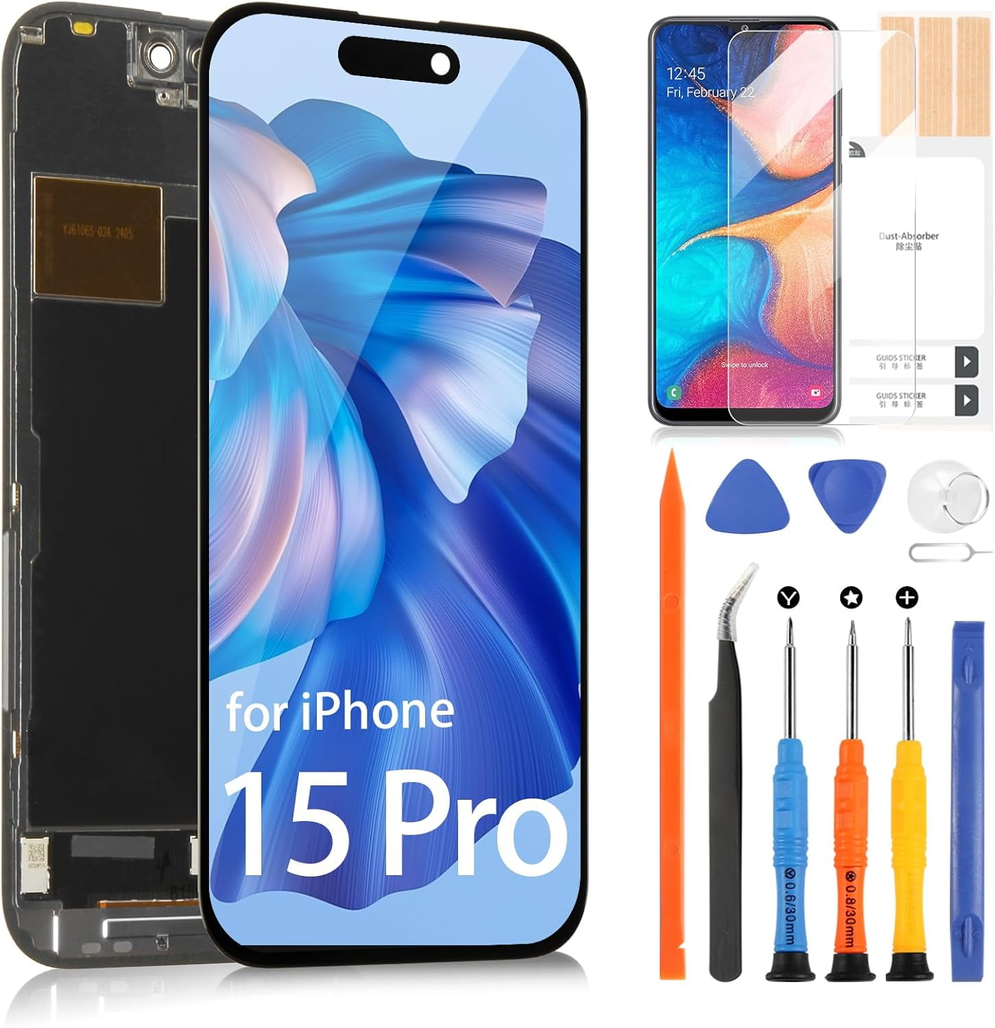 for iPhone 15 Pro LCD Screen Replacement - for iPhone 15 Pro LCD ...