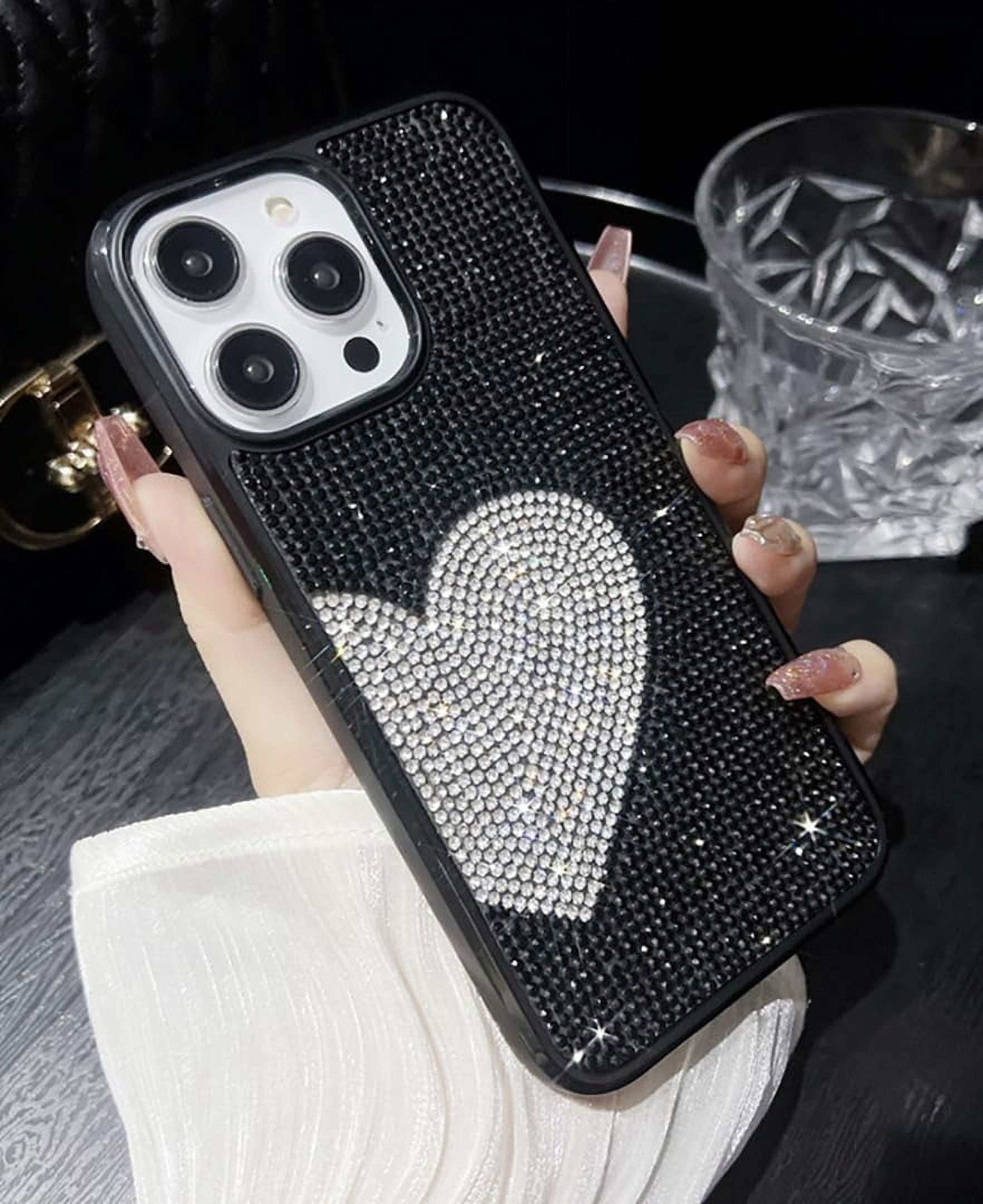 for iPhone 15 Pro Max Bling Case for Women Girls,Luxury Glitter Sparkle ...