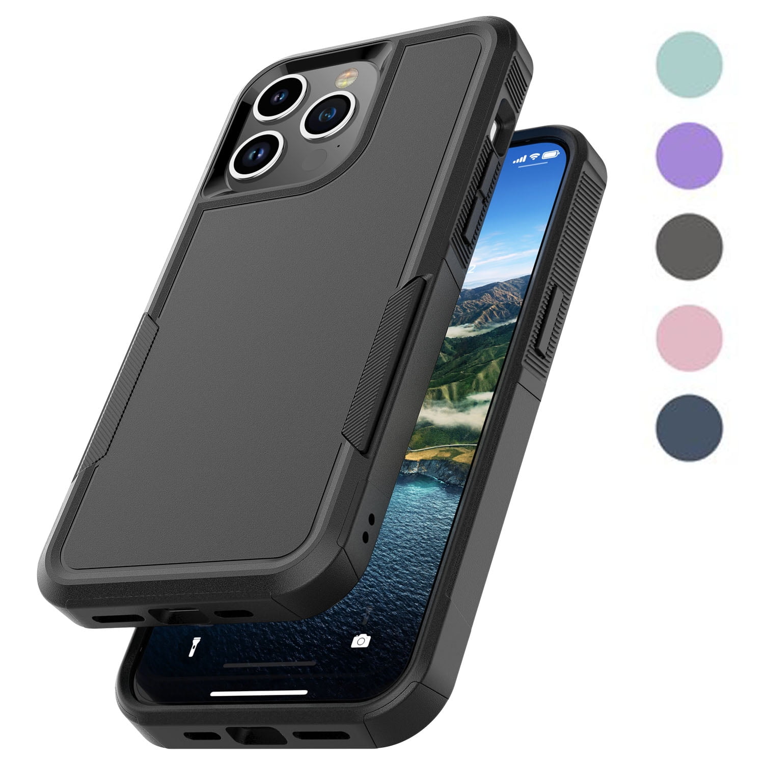 iPhone 15 Pro Max Case, 2 in 1 Phone Case for iPhone 15 Pro Max 6.7 ...