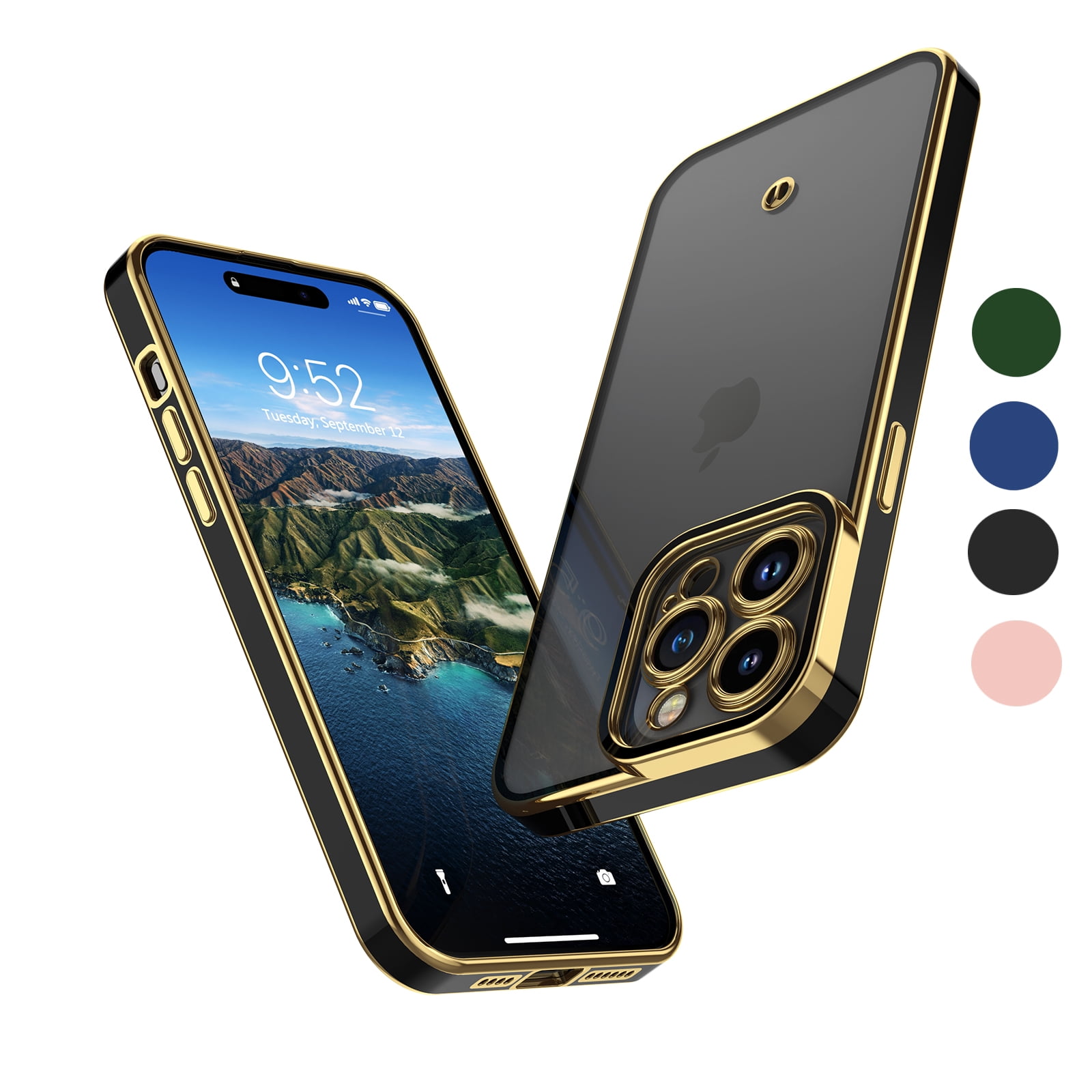 for iPhone 15 Pro Max Case Clear 6.7 inch, Thin Slim Soft Flexible TPU ...