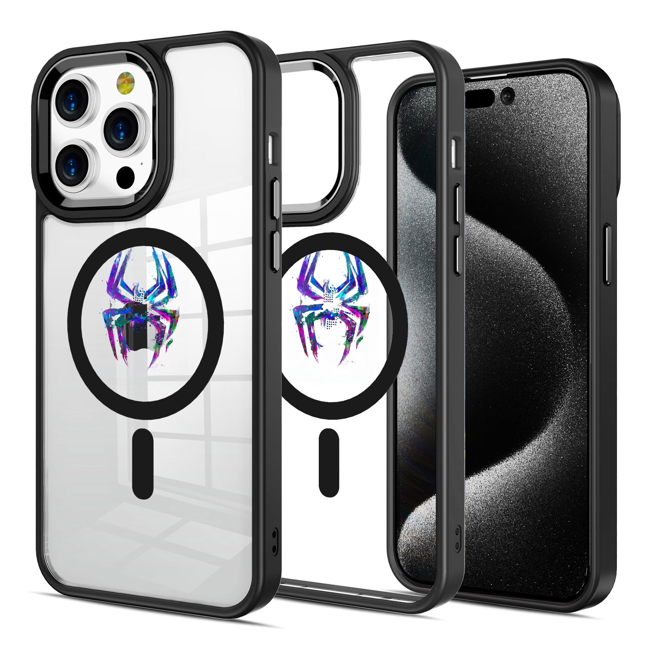 for iPhone 15 Pro Max Case, Compatible with MagSafe, Military-Grade ...