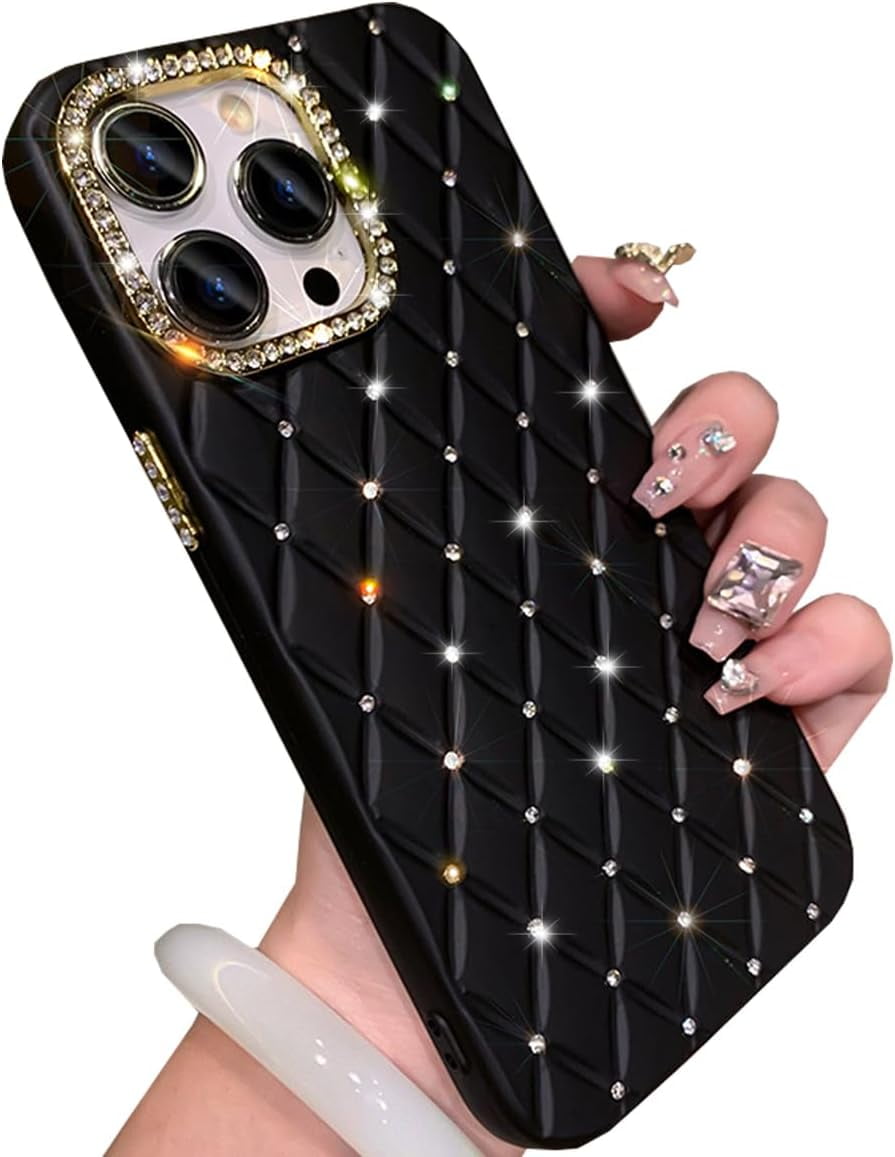 for iPhone 15 Pro Max Glitter Bling Case for Women,Luxury Bling ...