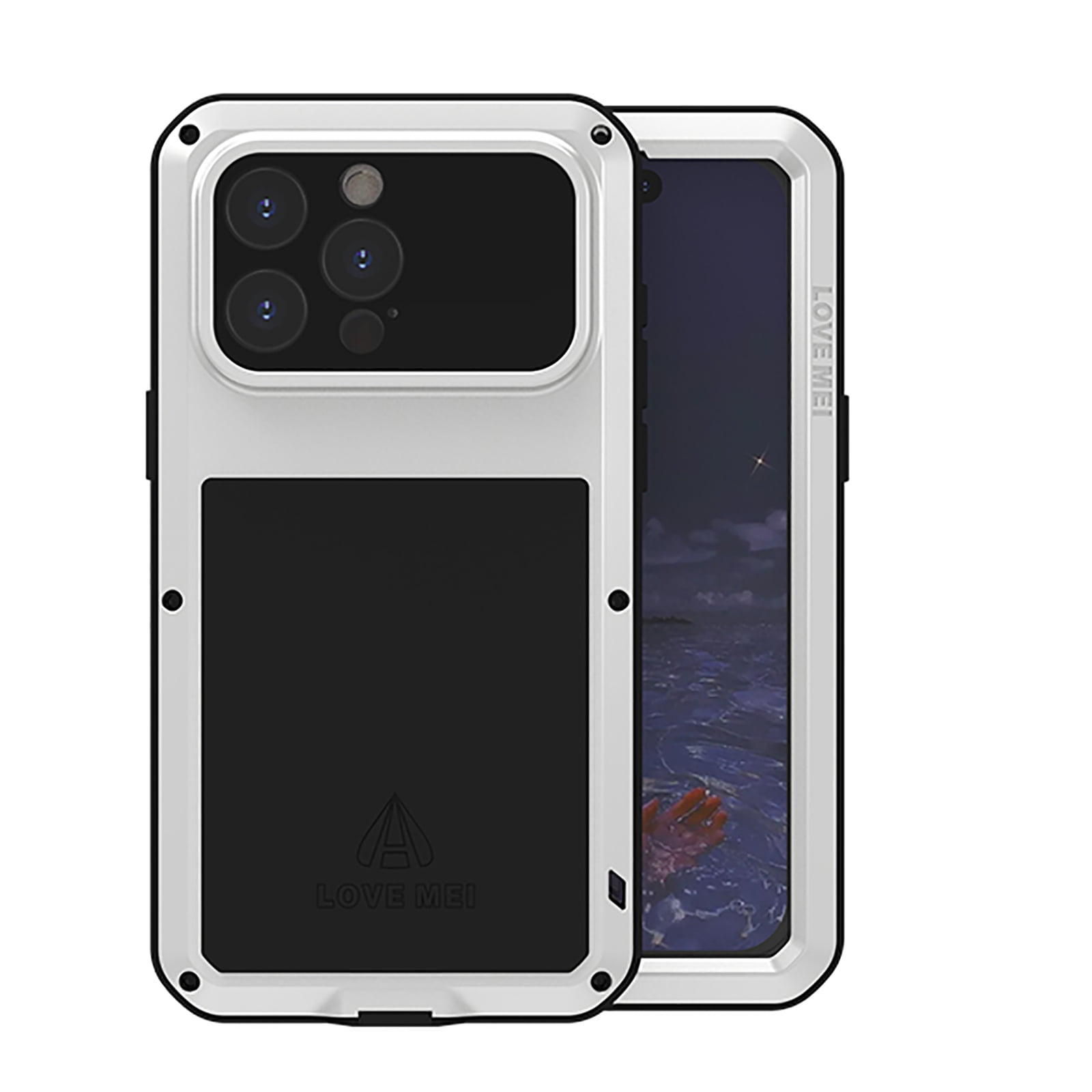for iPhone 15 Pro Max Outdoor Heavy Duty Rugged Full Body Protection ...