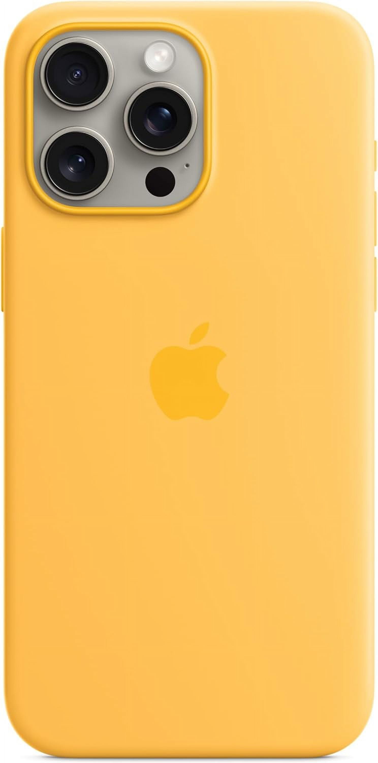 iPhone 15 Pro Max Silicone Case with MagSafe - Sunshine - Walmart.com