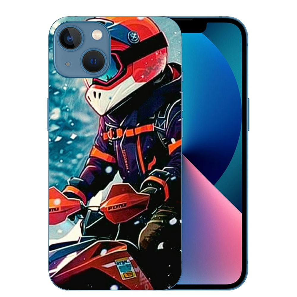 iPhone 15 Pro Max Snowmobile Squirrel Motor Sledge Riding Snowmobile ...