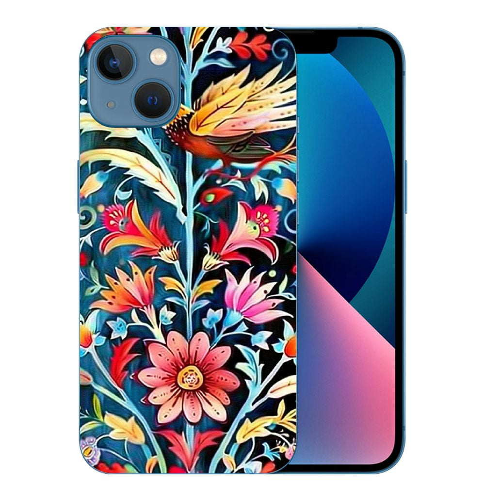 iPhone 15 Pro Mexican Folk Art Floral Embroidery Pattern Heritage Otomi ...