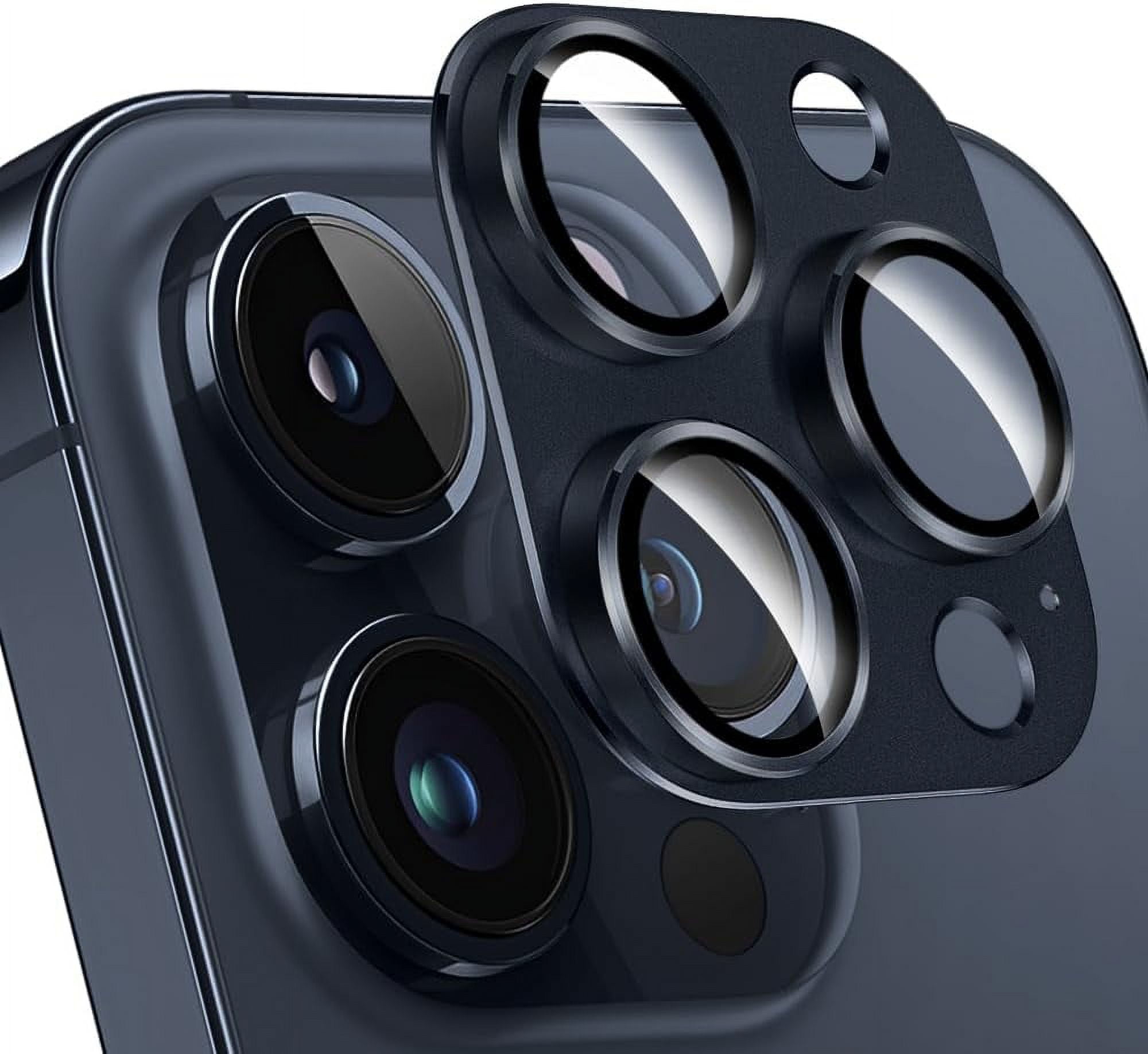 for iPhone 15 Pro/iPhone 15 Pro Max Camera Lens Protector, Strong ...