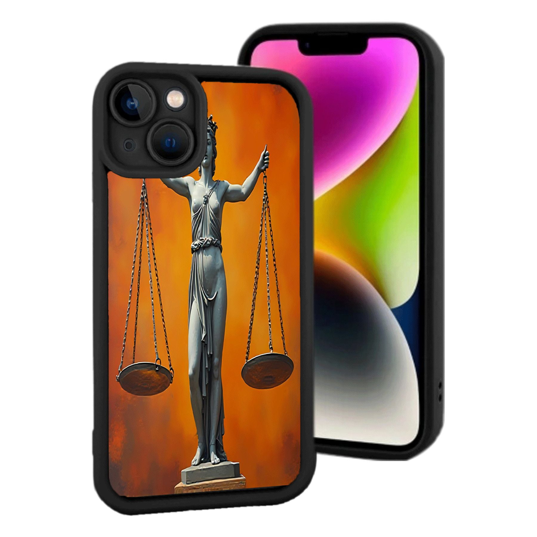 iPhone 15 Yellowing Resistant Lightweight Case - Elegant Lady Design ...