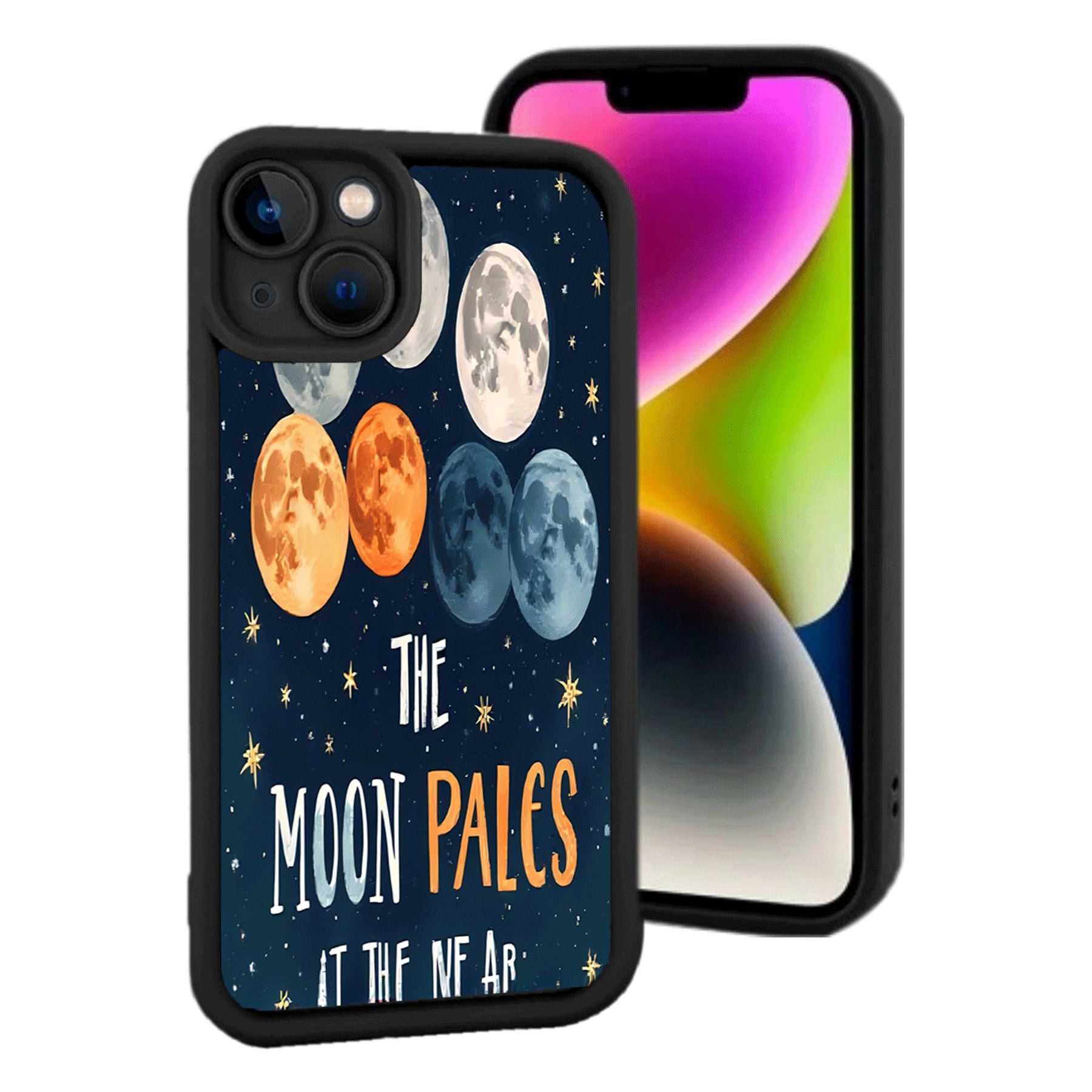 iPhone 15 Yellowing Resistant Lightweight Case - Playful Night Sky ...