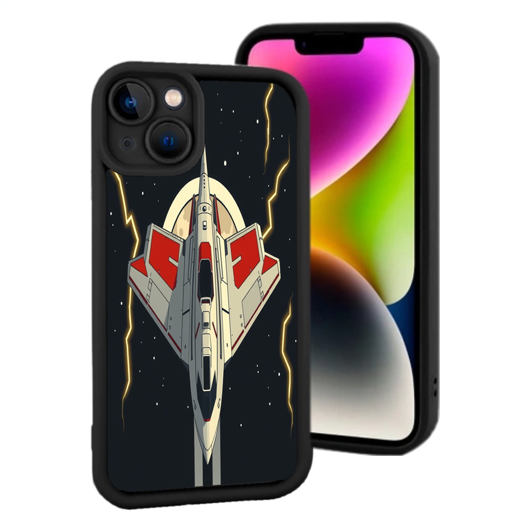 iPhone 15 Yellowing Resistant Lightweight Case - Sleek Futuristic ...