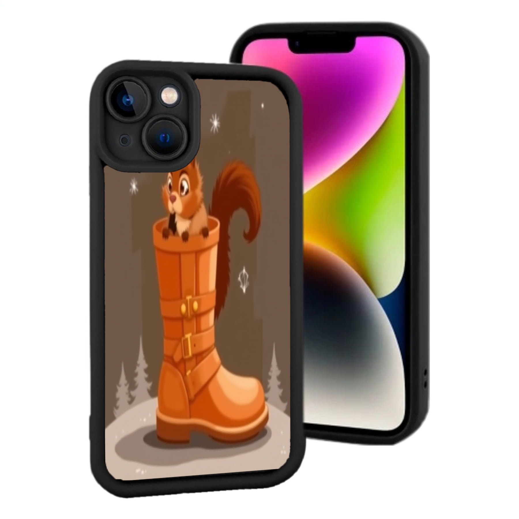 iPhone 15 Yellowing Resistant Lightweight Case - Stylish Cartoon ...