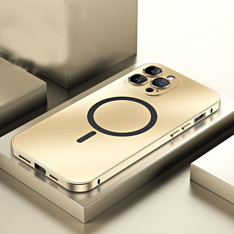 For iPhone 16/15/14/13/12 Pro Max – Ultra Thin Phone Case, Aluminum ...