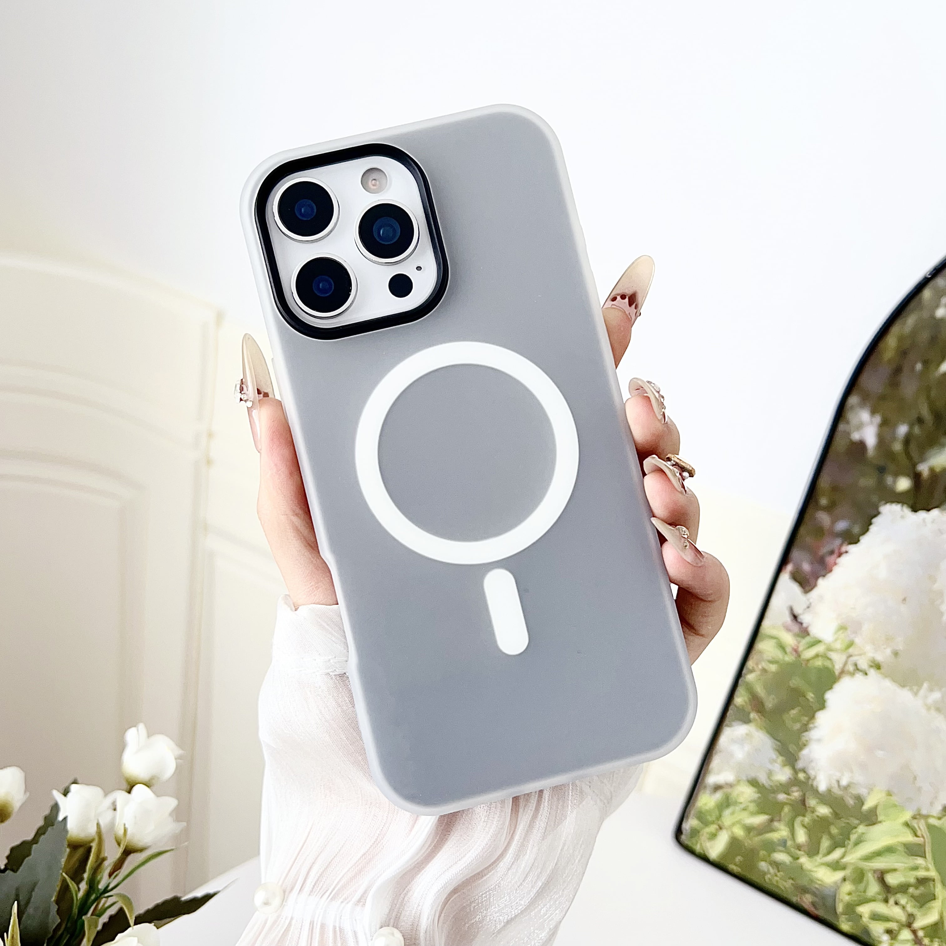 for iPhone 16 Case, Magnetic Compatible with Magsafe Charger Phone Case ...