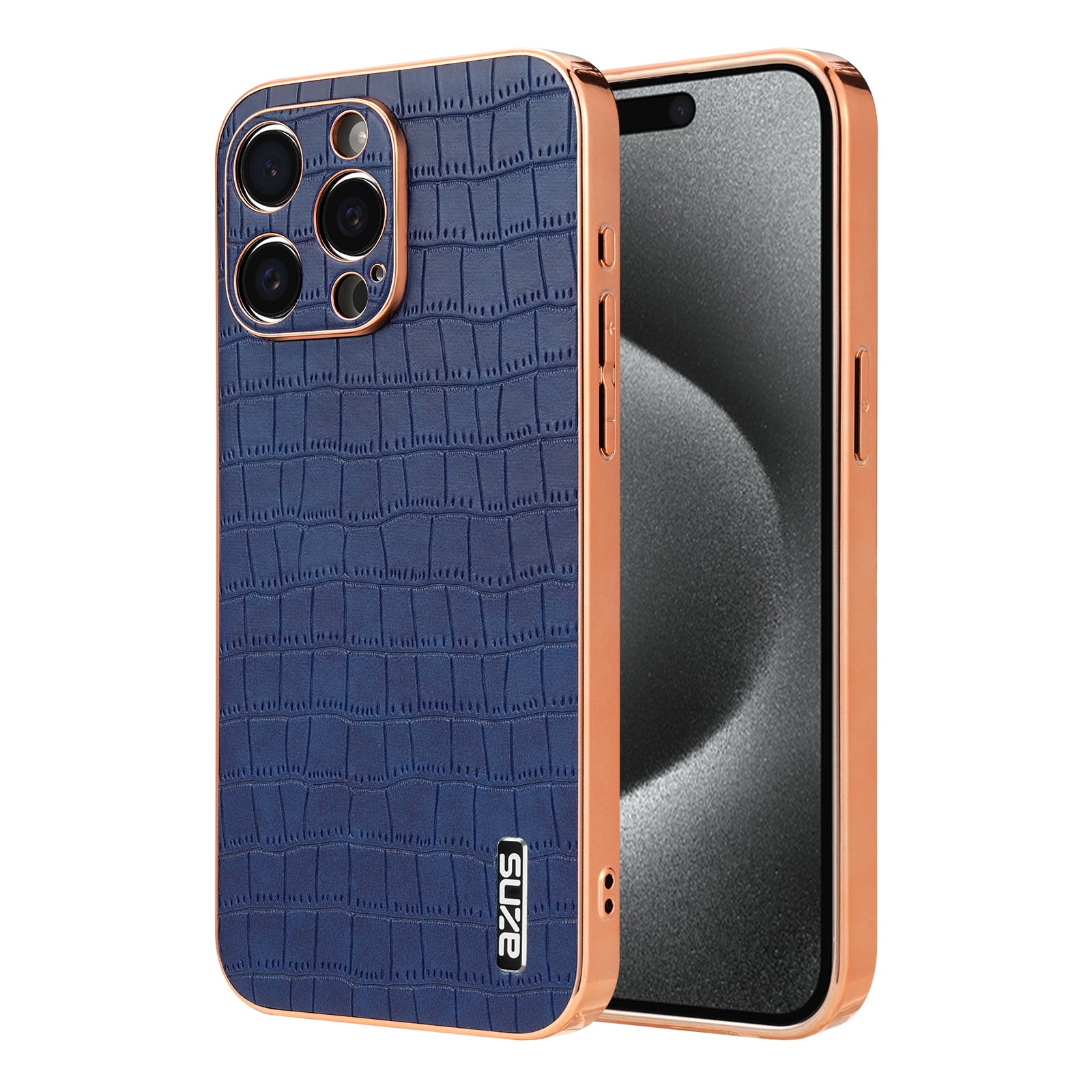 For iPhone 16 Case, Stylish Crocodile Pattern Drop Protection ...