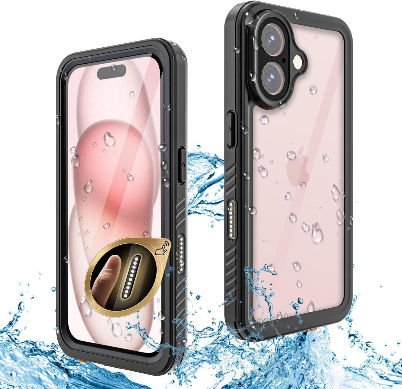 for iPhone 16 Case Waterproof with Camera Control Capture Button, IP68 ...