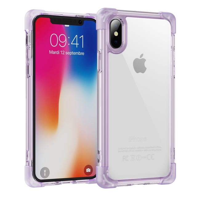 for iPhone 16 Clear Case,Shockproof Soft TPU Bumper and Hard PC Back ...