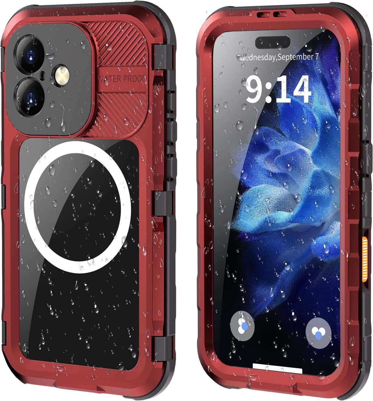 for iPhone 16 Plus 6.7 inch Waterproof Case Compatible with MagSafe ...