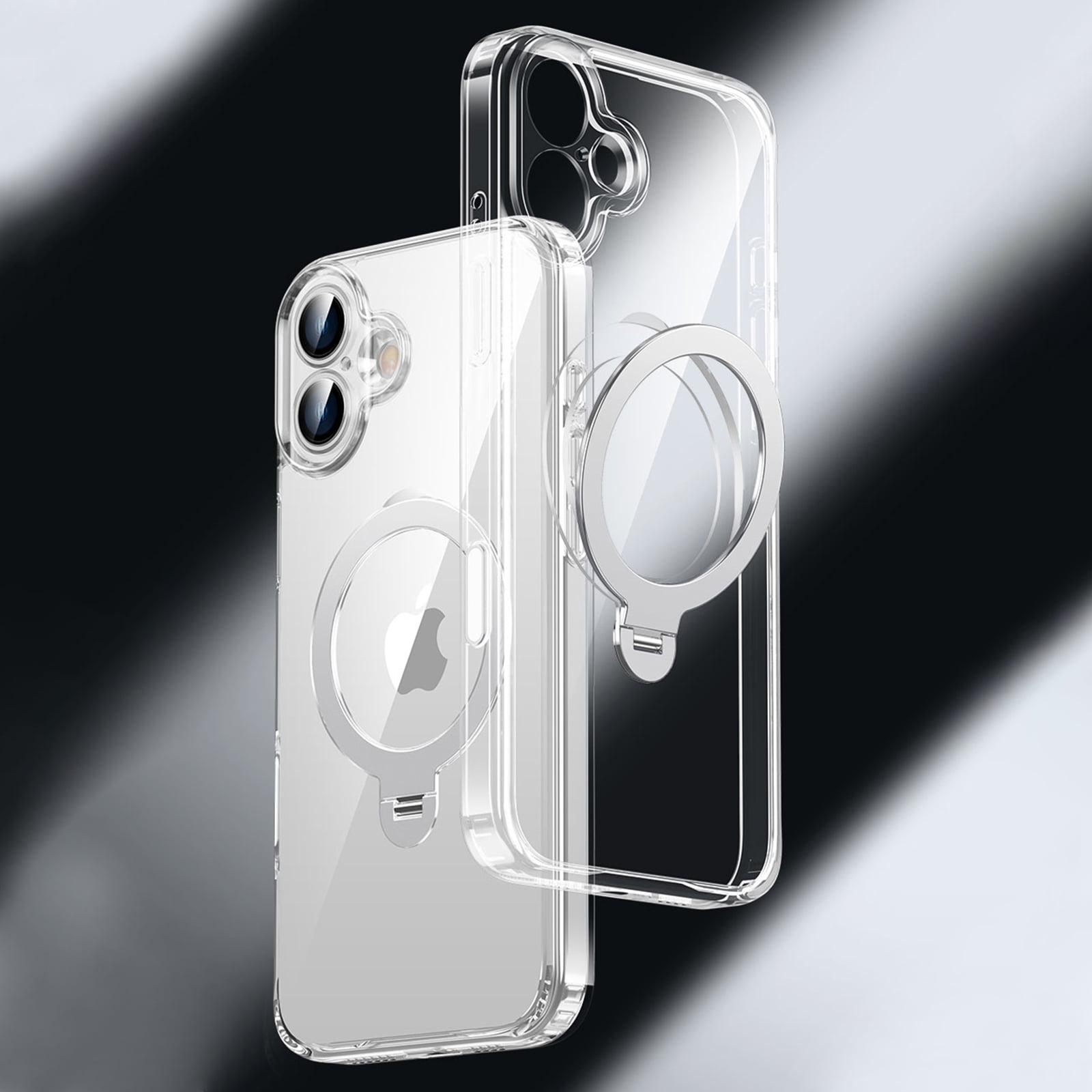 for iPhone 16 Plus Case Clear with Camera Control Button & 360 ...