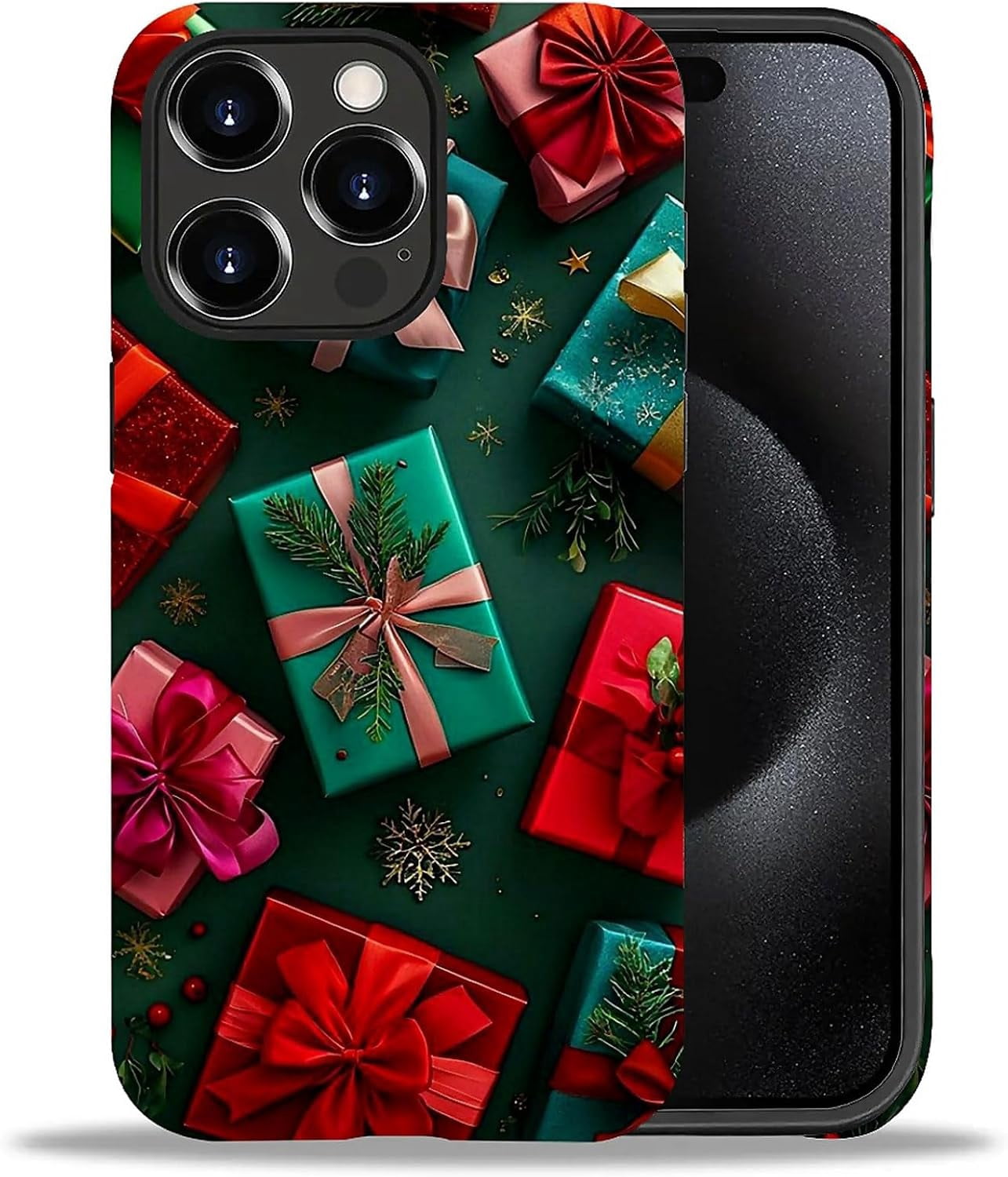 for iPhone 16 Pro Case, Featuring A Mixed Double-Layer Protective Matte ...
