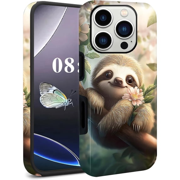for iPhone 16 Pro Max Case, Dual Layer PC + Soft TPU Heavy Duty 2 in 1 ...