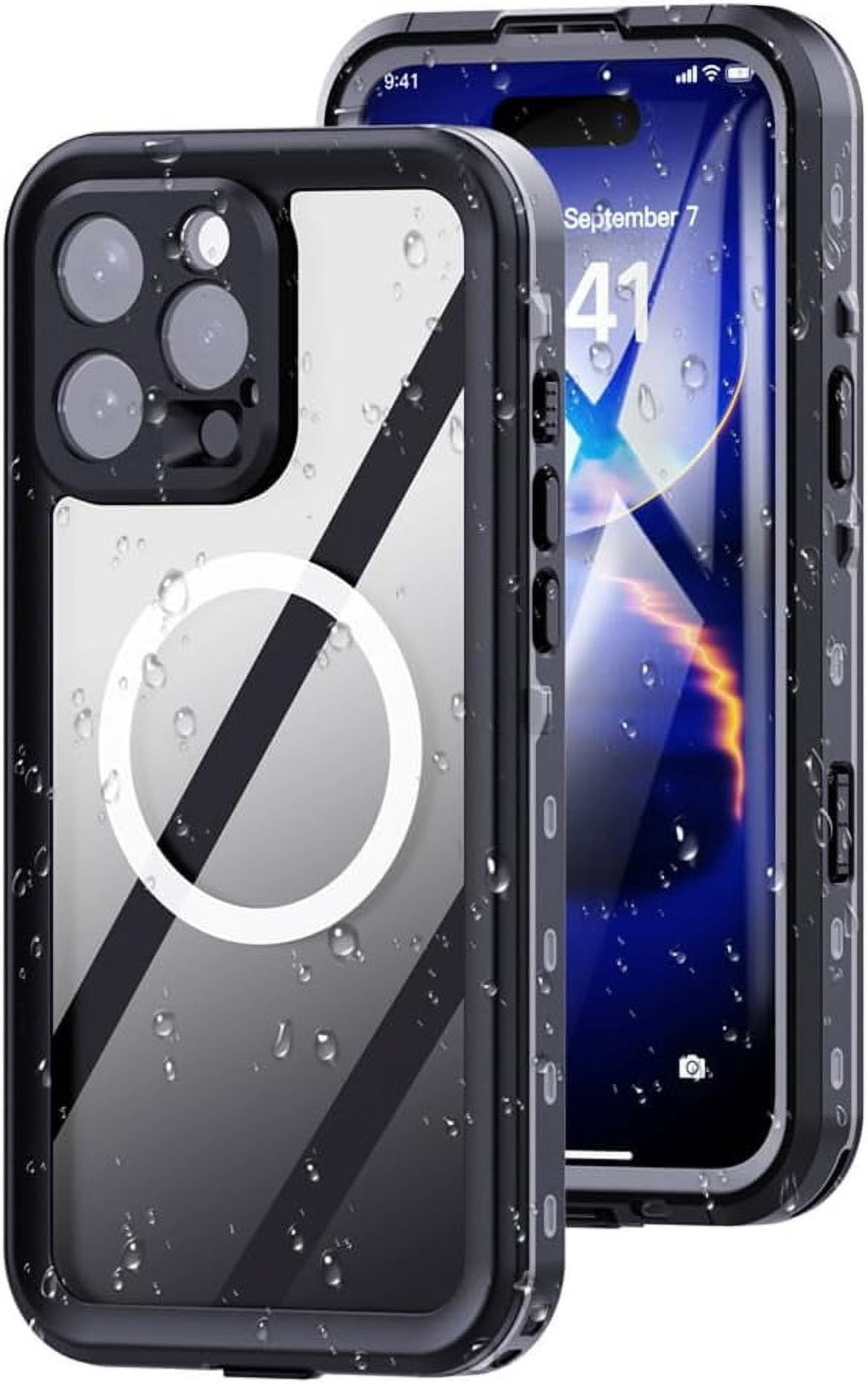 For iPhone 16 Pro Max Case Waterproof 2024 【Compatible With Magsafe ...