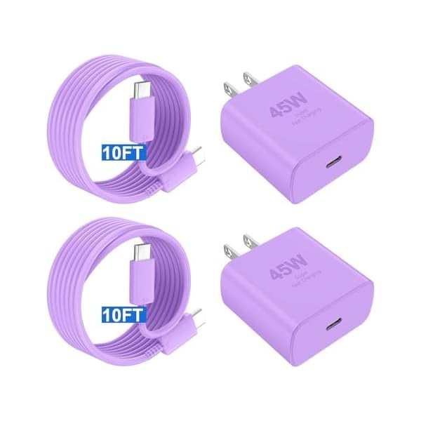 iPhone 16 Pro Max Charger Fast Charging,45W iPhone 16 Chargers USB C ...