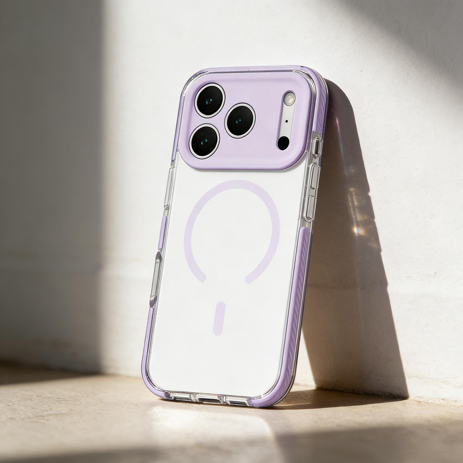 for iPhone 16 Pro Max Clear Magnetic Case Compatible with Mag-Safe ...