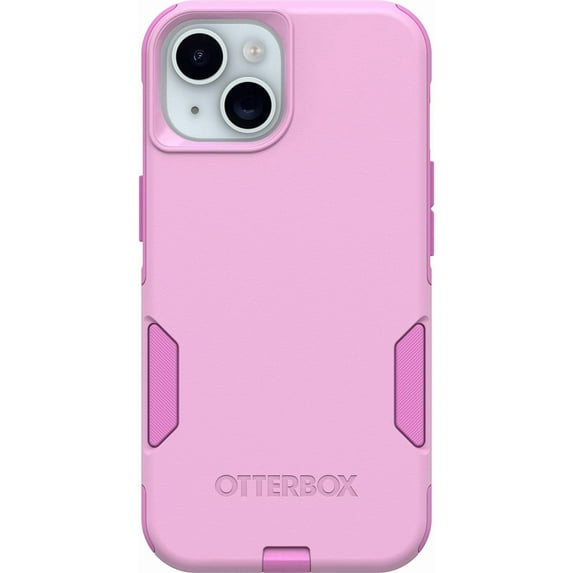 iPhone 16e, 15, 14, & 13 Commuter Series Case - Run Wildflower (Pink ...