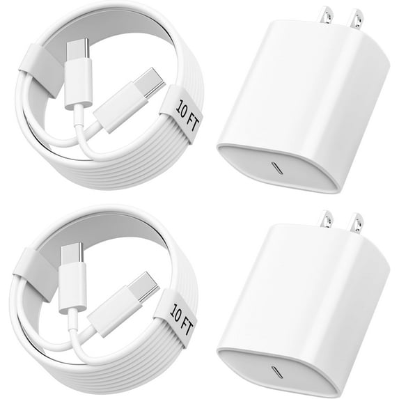 iPhone 17 16 15 Charger Fast Charging, 10 FT Long USB C Charger Cord ...