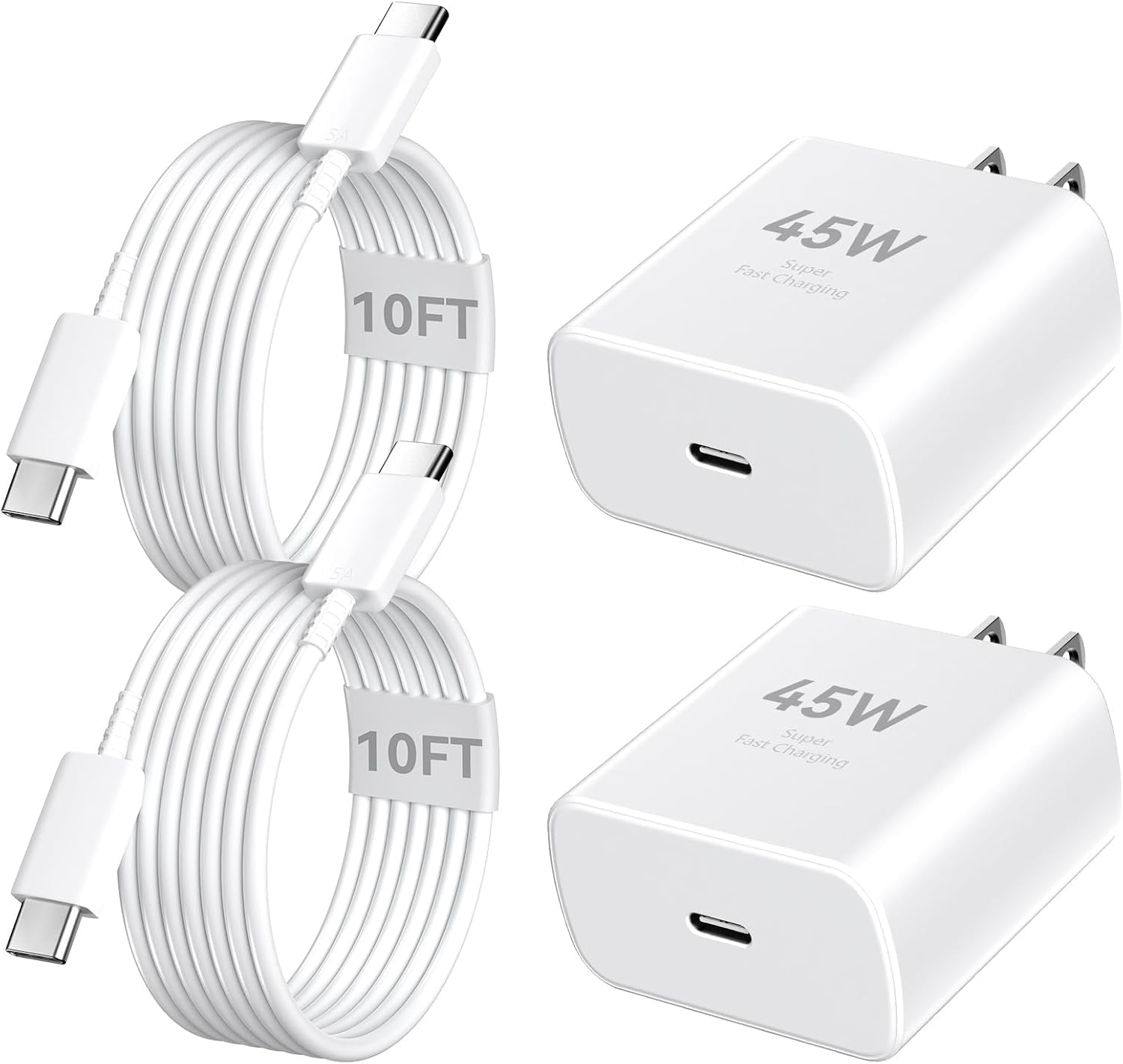 iPhone 17 16 15 Pro Max Charger Fast Charging, 45W USB C Charging Cable ...