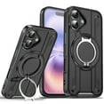 For iPhone 17 Case [Compatible with MagSafe] 360°Rotatable Magnetic ...
