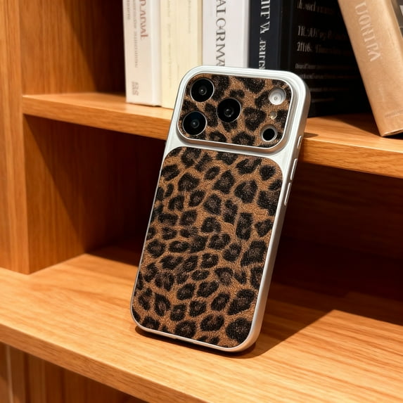 for iPhone 17 Case, Cute Luxury Leopard Print Pattern Design Case for ...