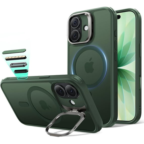 for iPhone 17 Case with Stand, Camera Control Cover Compatible with ...