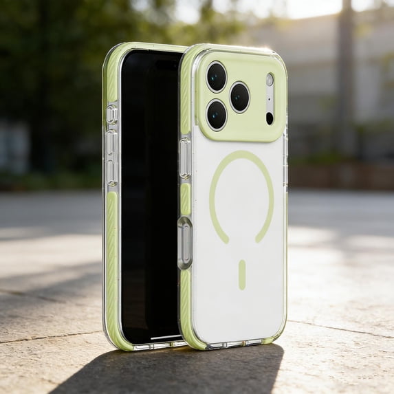 for iPhone 17 Clear Magnetic Case Compatible with Mag-Safe, Thin Slim ...