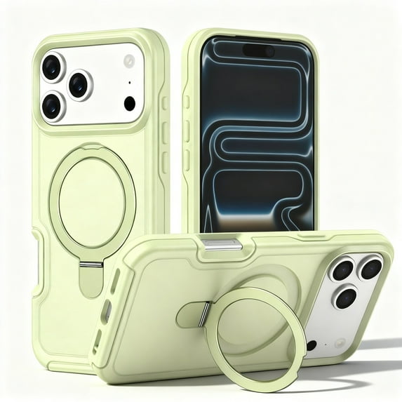 For iPhone 17 Magnetic Phone Case,Compatible with Mag-Safe,Heavy Duty ...