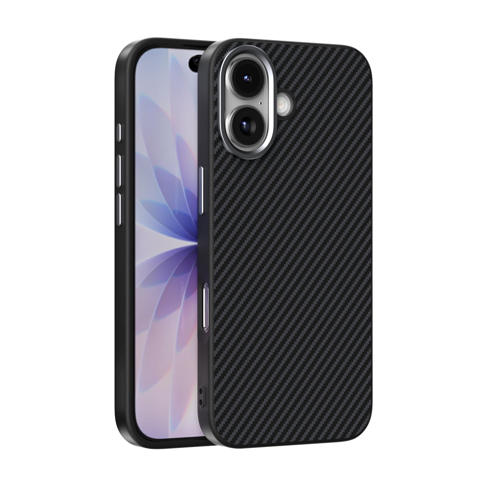 For iPhone 17 Phone Case,Fiber Pattern Design,Compatible with Mag-safe ...