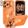 for iPhone 17 Pro Case with Camera Stand & Lens Protector,Compatible ...